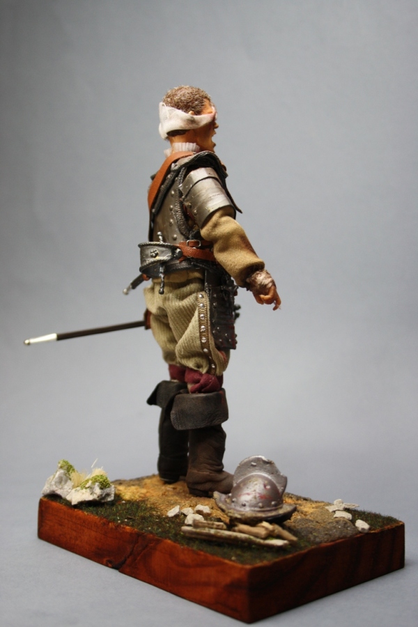 RODELERO ESPAÑOL DE LOS TERCIOS Figura articulada Escala 1/10 madelman ...