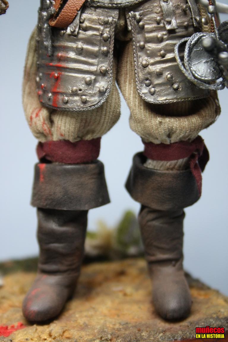 RODELERO ESPAÑOL DE LOS TERCIOS Figura articulada Escala 1/10 madelman ...